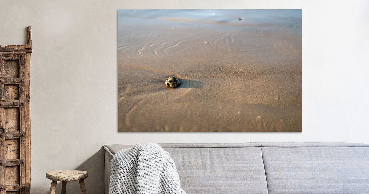 Als een steen... van Patrick Bongers op canvas, behang en meer